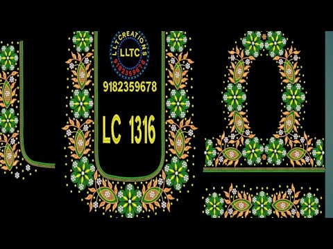 New computer embroidery designs(50 - YouTube