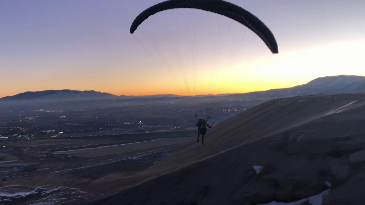 Paragliding Shenanigans - Utah Flight Park South - December 21 2020 ...