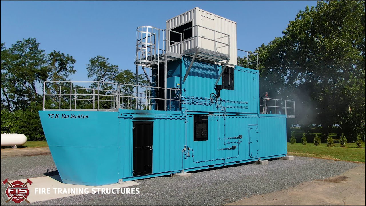 Conex Fire Training Structures