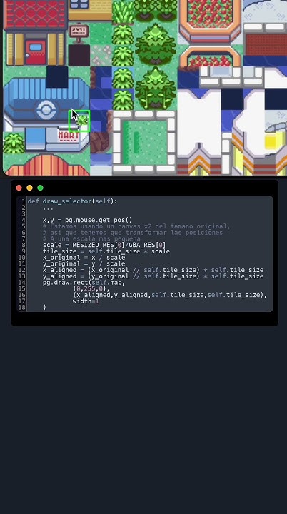 Crea un editor de mapas estilo Pokémon con Python y Pygame 🐍 - YouTube