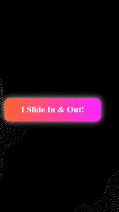 Slide In & Out Animation Using CSS | CSS Animation Tutorial #coding #cssanimationtutorial - YouTube