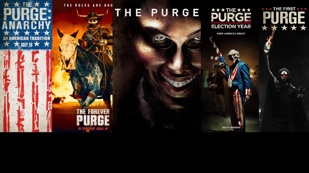 THE PURGE MOVIES REVIEW (SPOILERS!!) - YouTube