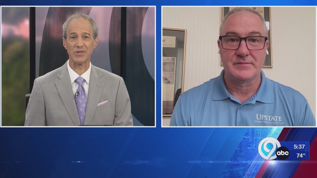 Interview with Dr. Stephen Thomas on rising COVID-19 cases in New York ...