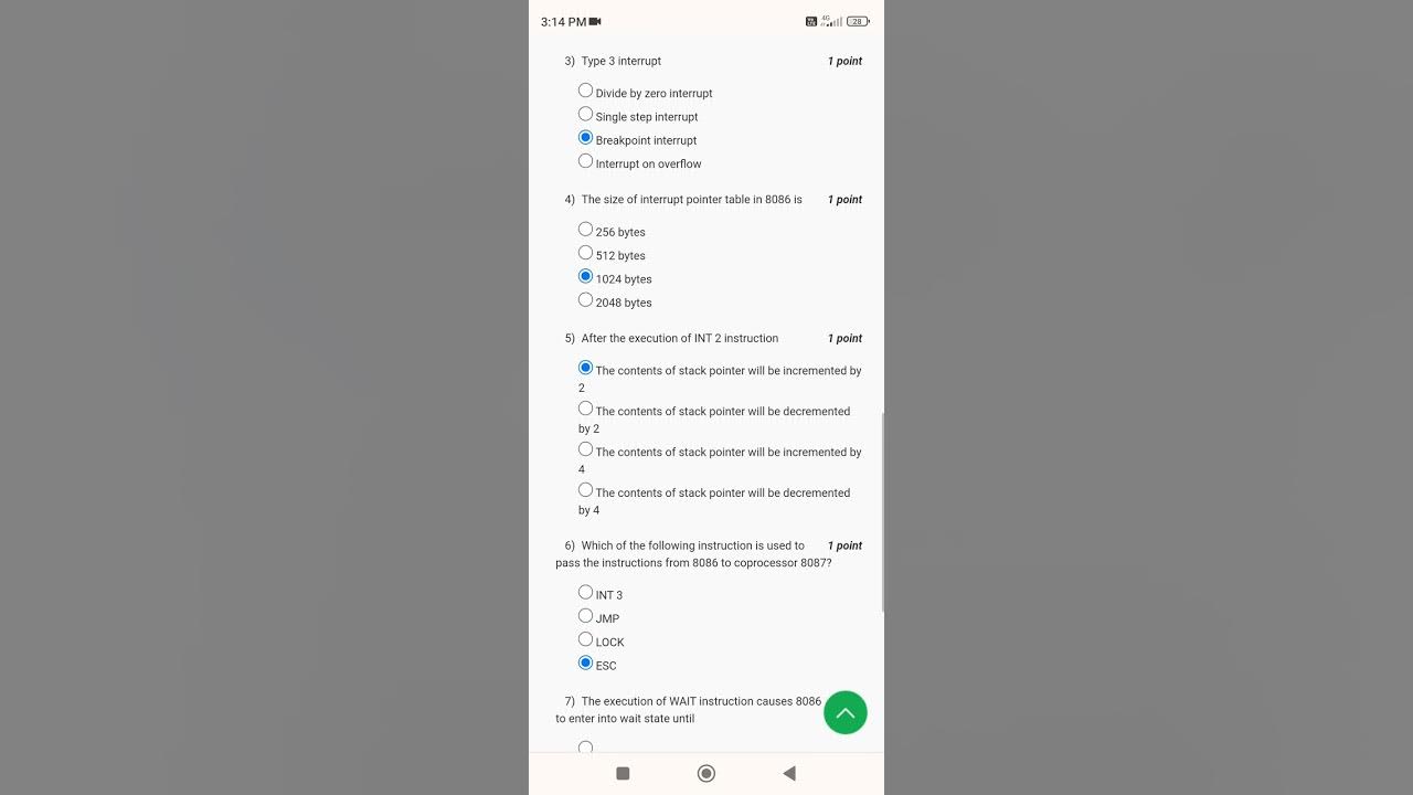 MICROPROCESSOR AND INTERFACING NPTEL WEEK 4 ASSIGNMENT 4 2024 ANSWERS - YouTube