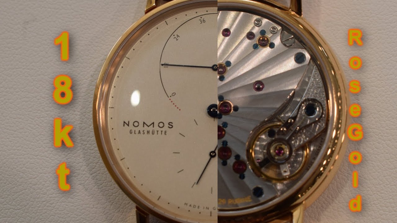 Nomos Glashutte Lambda 39(Ref. 953) Luxury Watch Review - YouTube