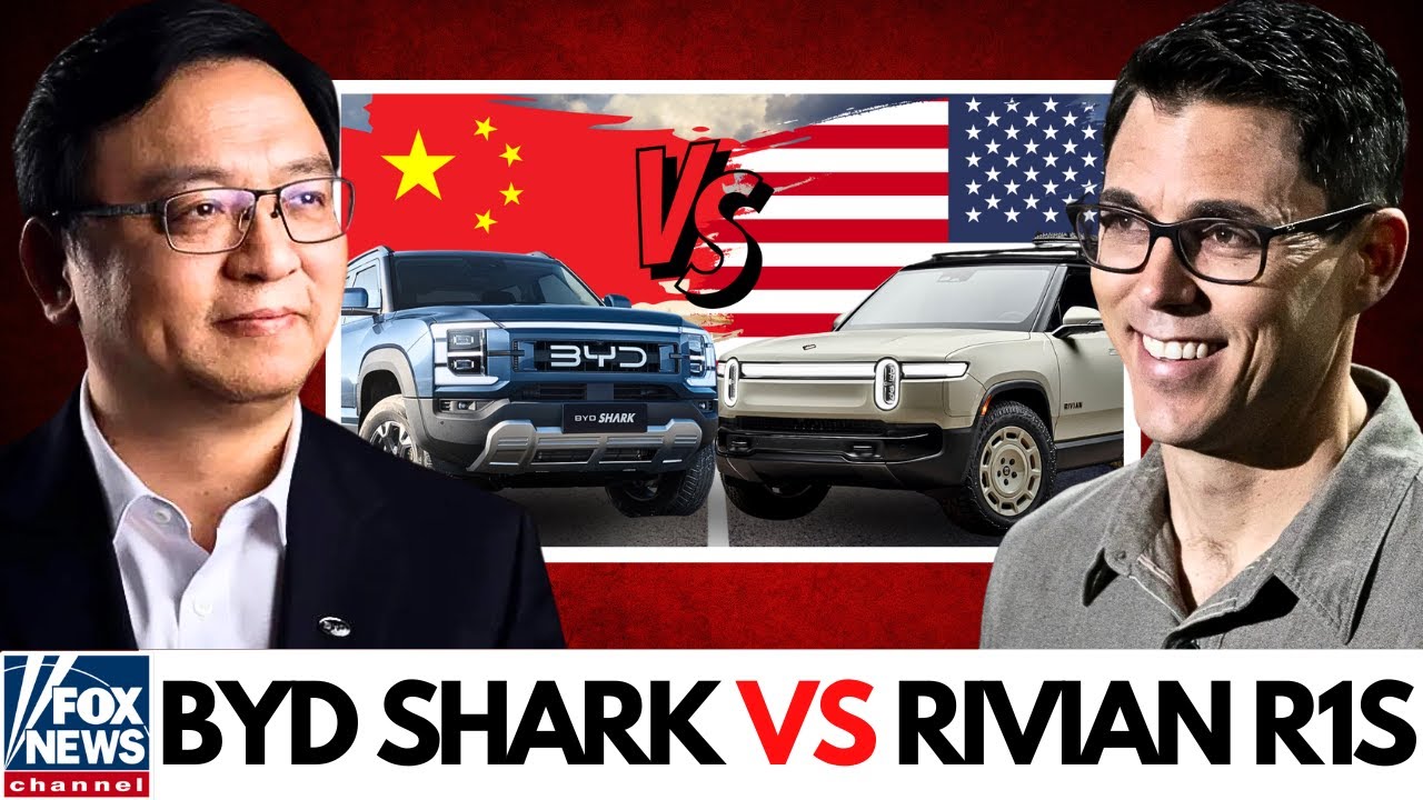 Battle of the BIG SUVS: BYD SHARK VS RIVIAN R1S - YouTube