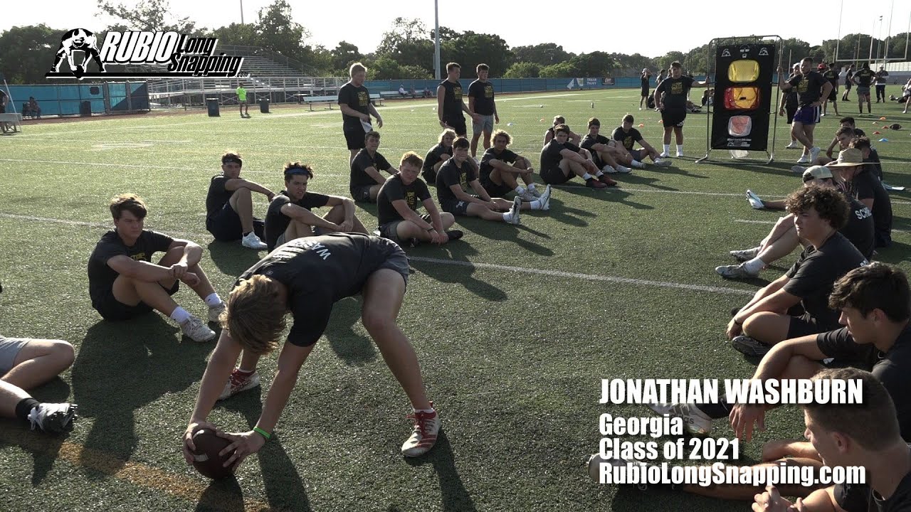 Jonathan Washburn - Long Snapper - YouTube