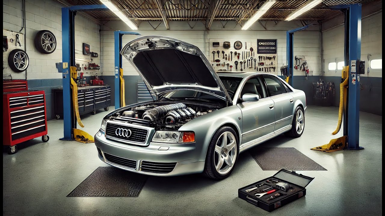 Audi A8 Restoration - Supercharged V8 Engine - Part 1 - YouTube