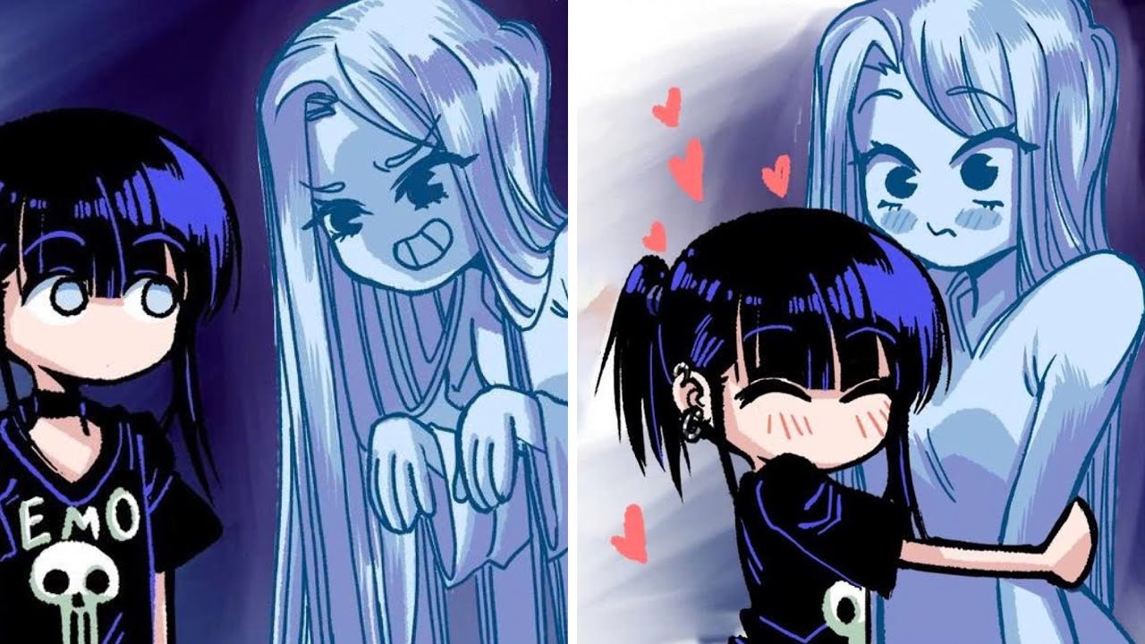 When a Ghost Haunting Turns Into True Love 💕👻 | TG TF Comic Dub 135 ...