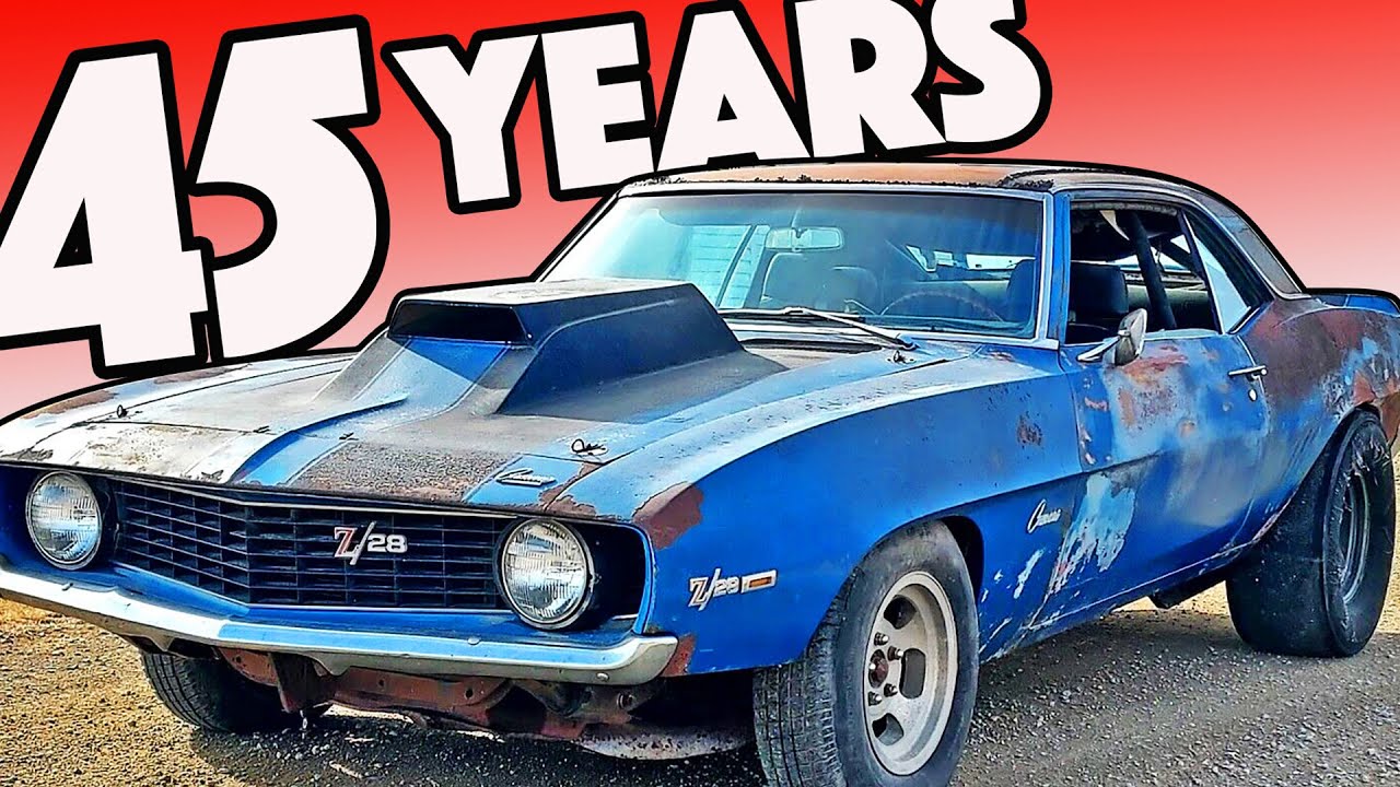 Ratty Camaro DRAG CAR (Real Z/28) Rescued from the Weeds & SOLD on eBay ...