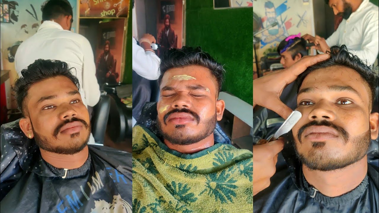 How To Trim Beard Barber / Beard Cut Shaving Style - YouTube