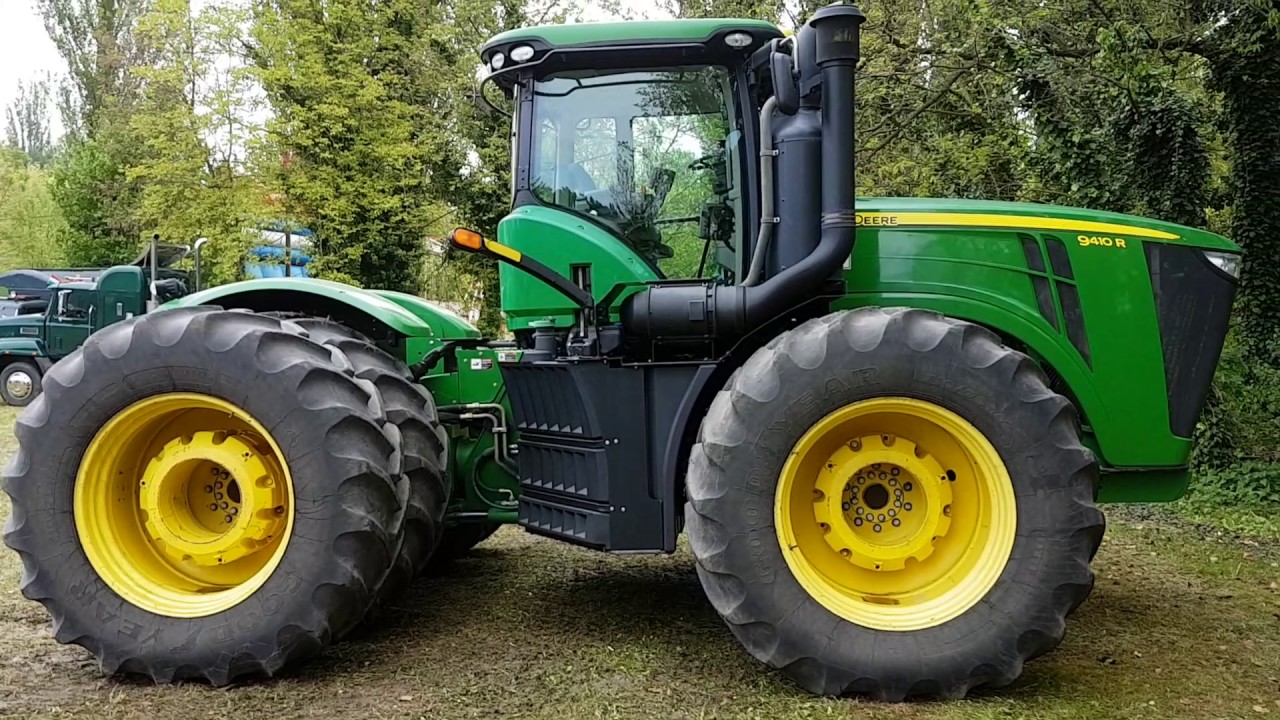 John deere 9410 r tractor - YouTube