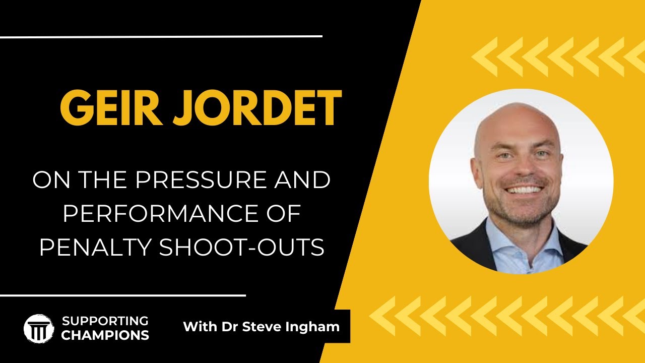 Geir Jordet on the pressure and performance of penalty shoot-outs - YouTube