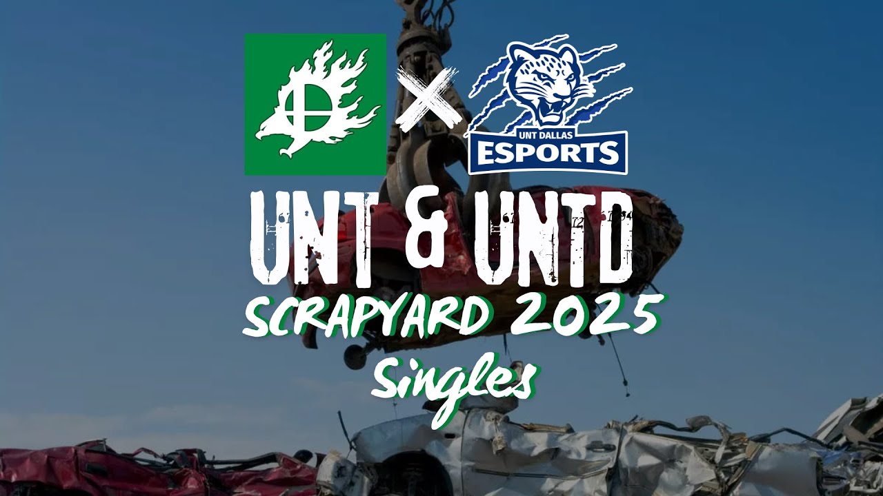 UNT Smash Club x UNT Dallas Esports | Scrapyard 2025 | Singles Tournament | 4/13/25 - YouTube