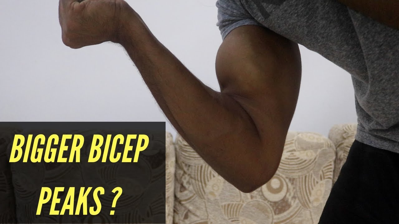 Bicep Peaks - Best way to Grow them. සිංහලෙන් - YouTube