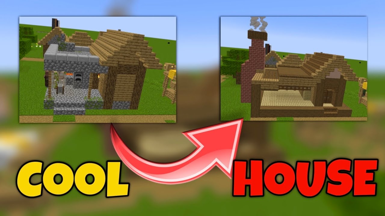 Convert Villager House Into Amazing HOUSE 🏠😍/ #minecraft #tutorial # ...