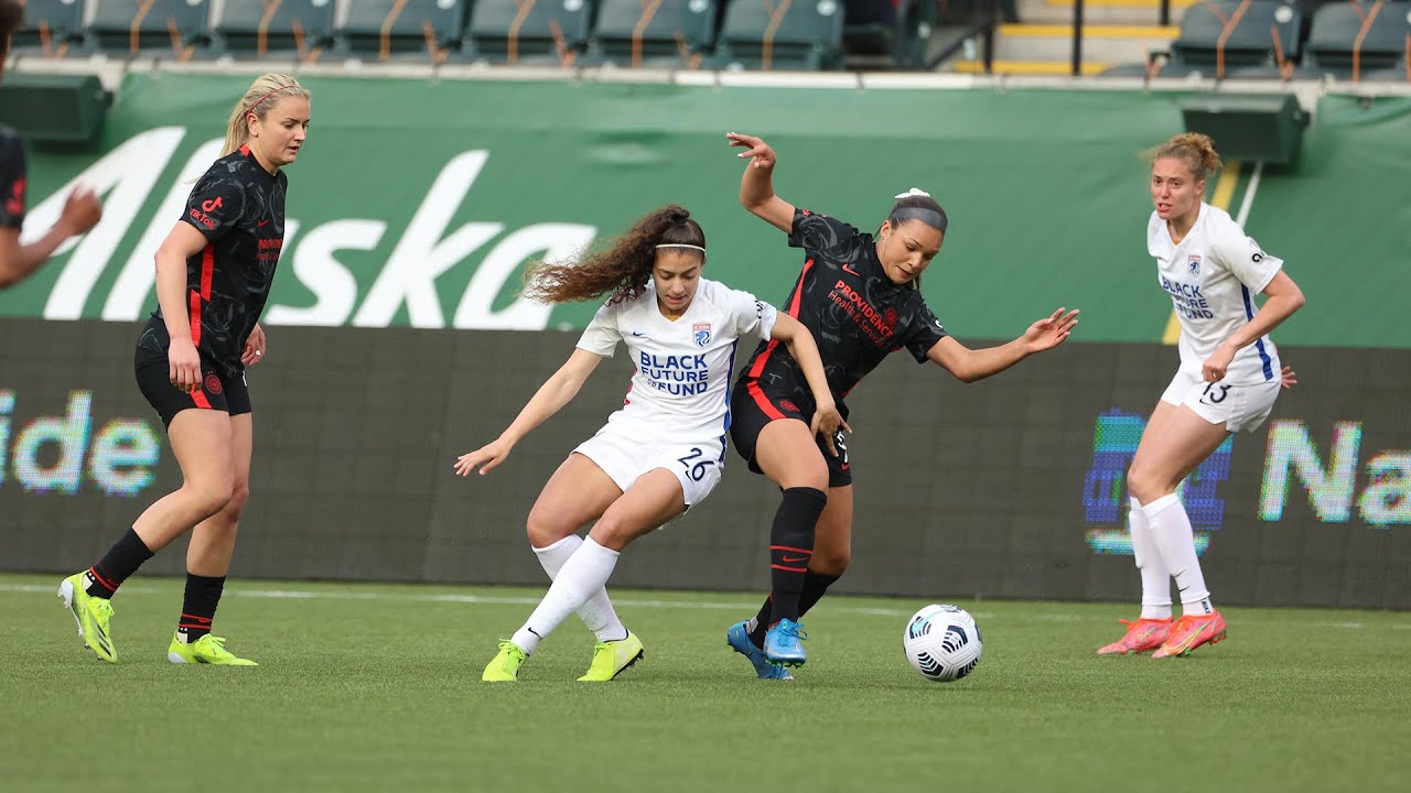 2021 NWSL Challenge Cup Highlights | Portland Thorns FC vs. OL Reign ...