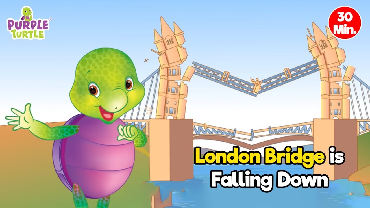 Popular Nursery Rhymes | London Bridge is Falling Down | Kids Rhymes ...