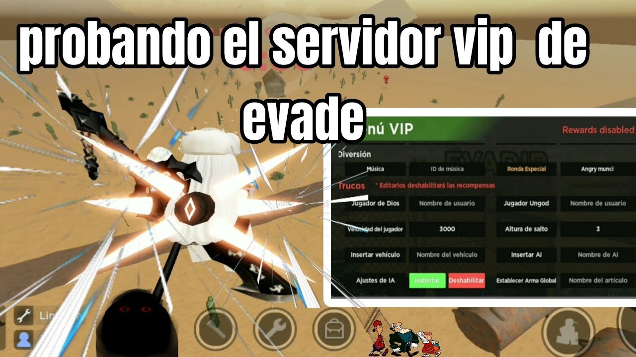 probando el servidor VIP de evade con velocidad y demás.. - YouTube