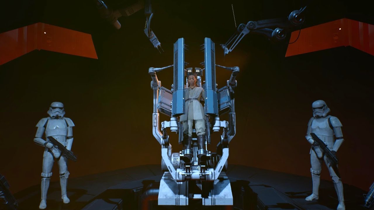 STAR WARS Jedi: Fallen Order - Bagano and the Vault Gameplay - YouTube