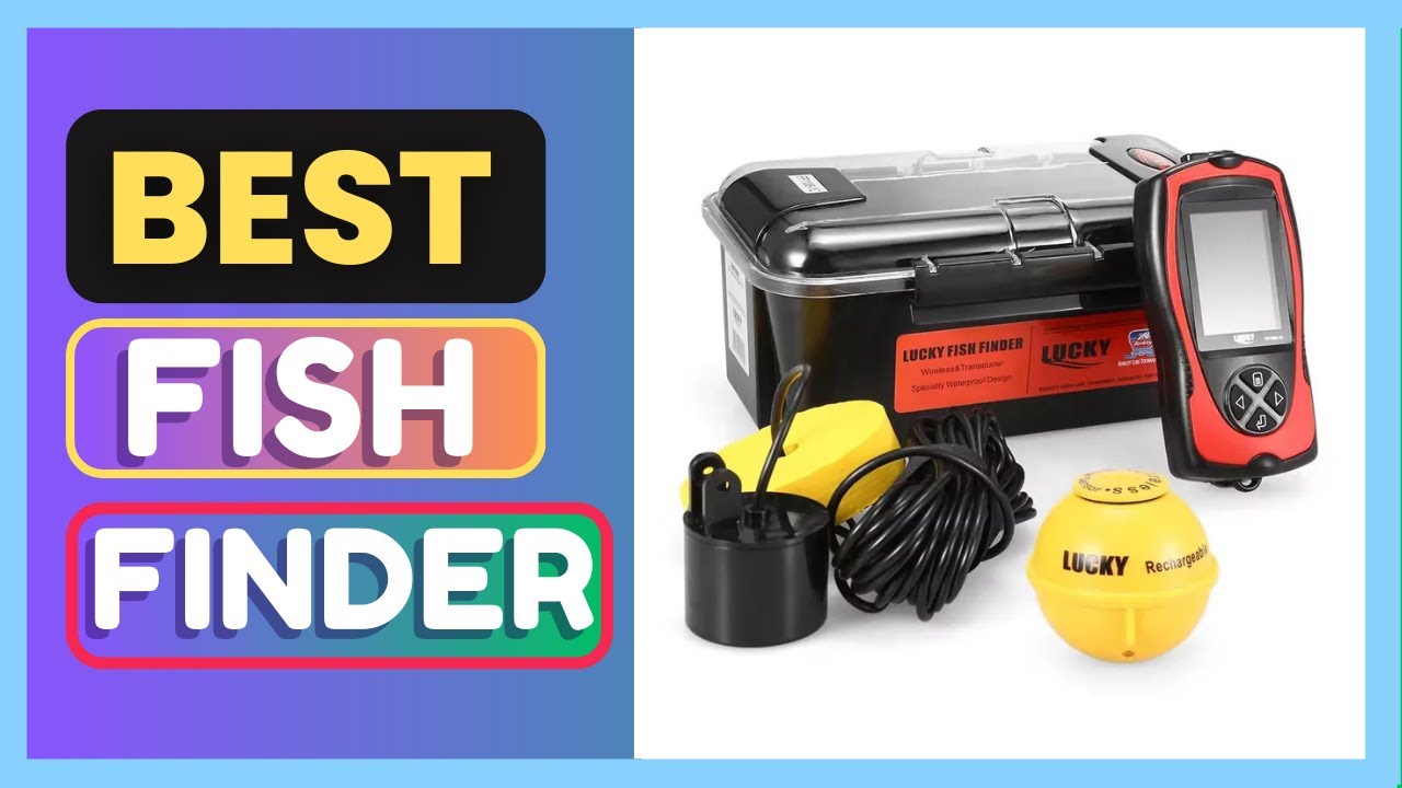 Best Lucky Sonar Fish Finder Rechargeable Wireless Sensor 45M - YouTube