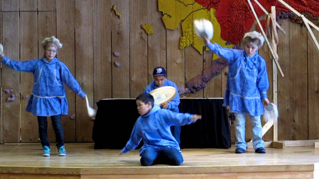 Napaskiak dancers at LeadOn! Alaska PART 2 - YouTube