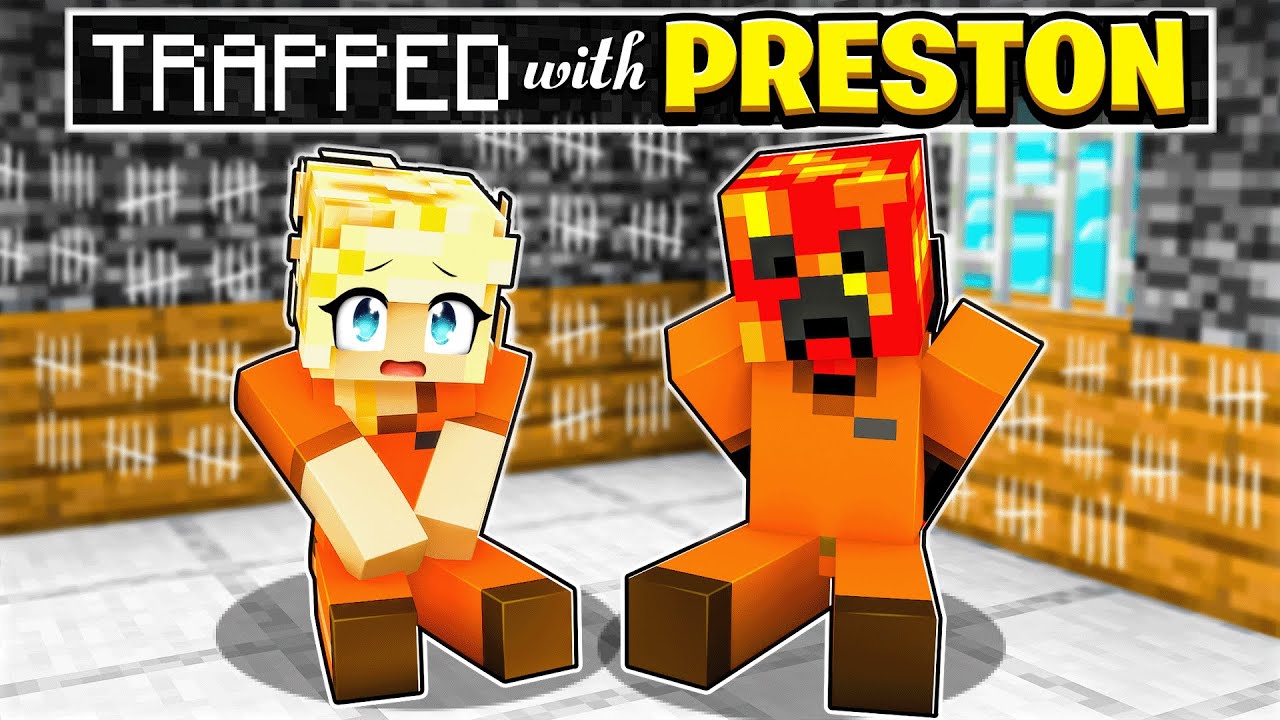 Escaping Minecraft Prison with PRESTON - YouTube