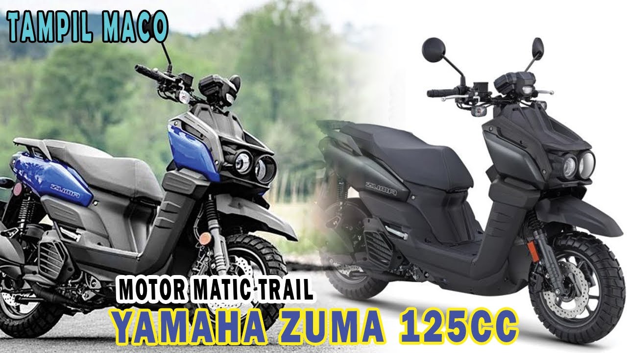 TAMPIL TERBARU YAMA ZUMA 125 CC || SKUTIK TRAIL ADVENTURE - YouTube