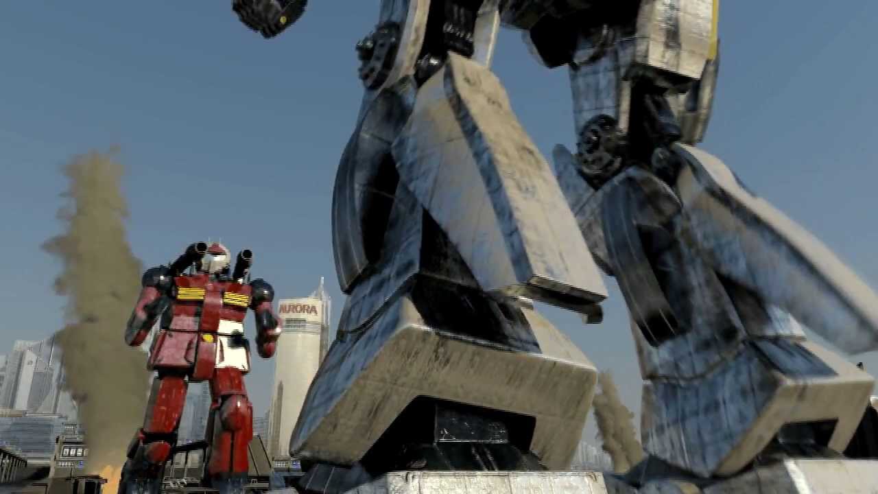 Gundam 3d F F F Bridge escene. - YouTube