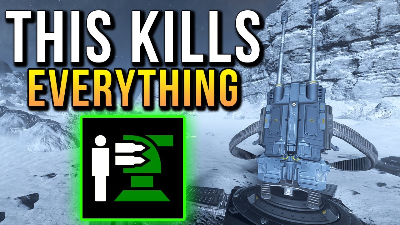 Helldivers 2 | How To Make The HMG Turret AMAZING!!! - Gameplay Hardest ...