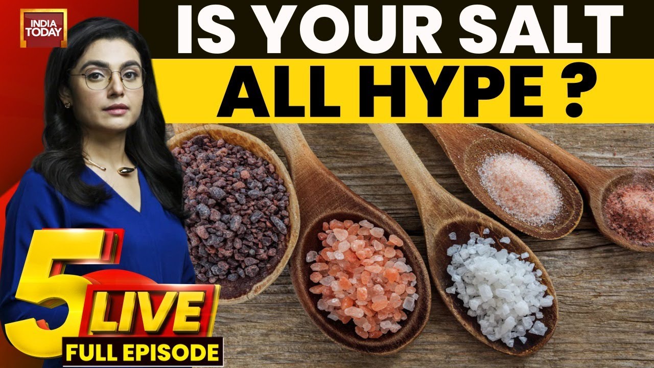 5ive LIVE With Sonal Mehrotra Kapoor: Which Salt Is Better? | Chatbots ...