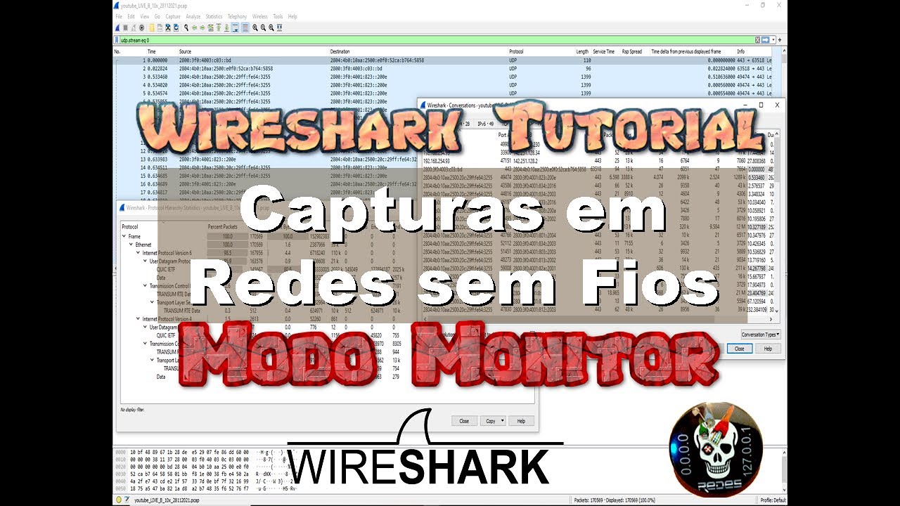 Wireshark Tutorial - Dicas - Modo Monitor #Wireshark - YouTube