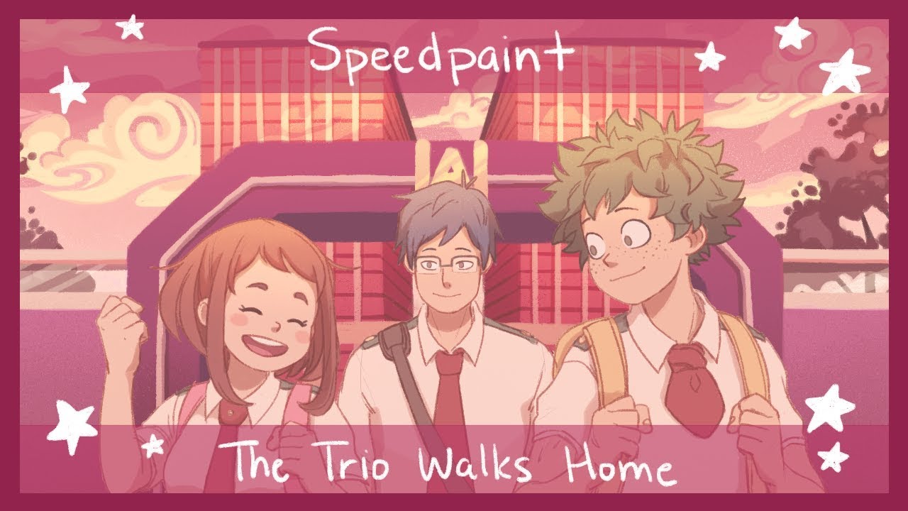 BNHA Speedpaint - Scene Redraw - YouTube