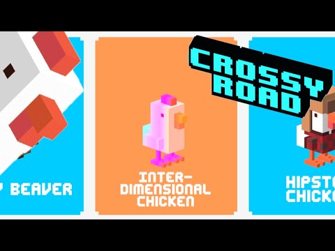 UNLOCKING INTER-DIMENSIONAL CHICKEN-Crossy Road - YouTube