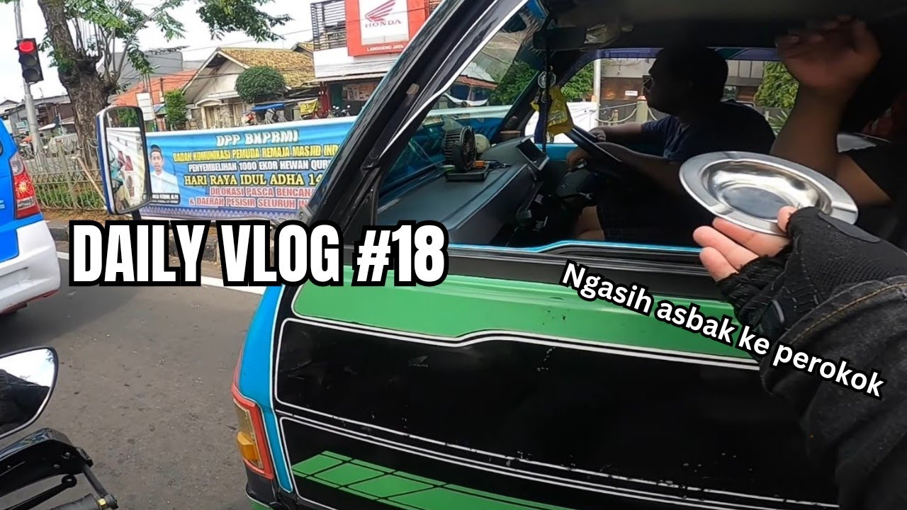 Daily Vlog #18 (07/07/2024) - Ngasih Asbak ke Perokok, Sudah Salah Masih Galak - YouTube