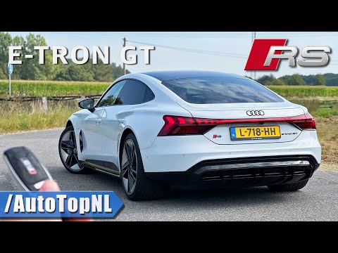 AUDI RS E Tron GT | REVIEW on AUTOBAHN [NO SPEED LIMIT] by AutoTopNL