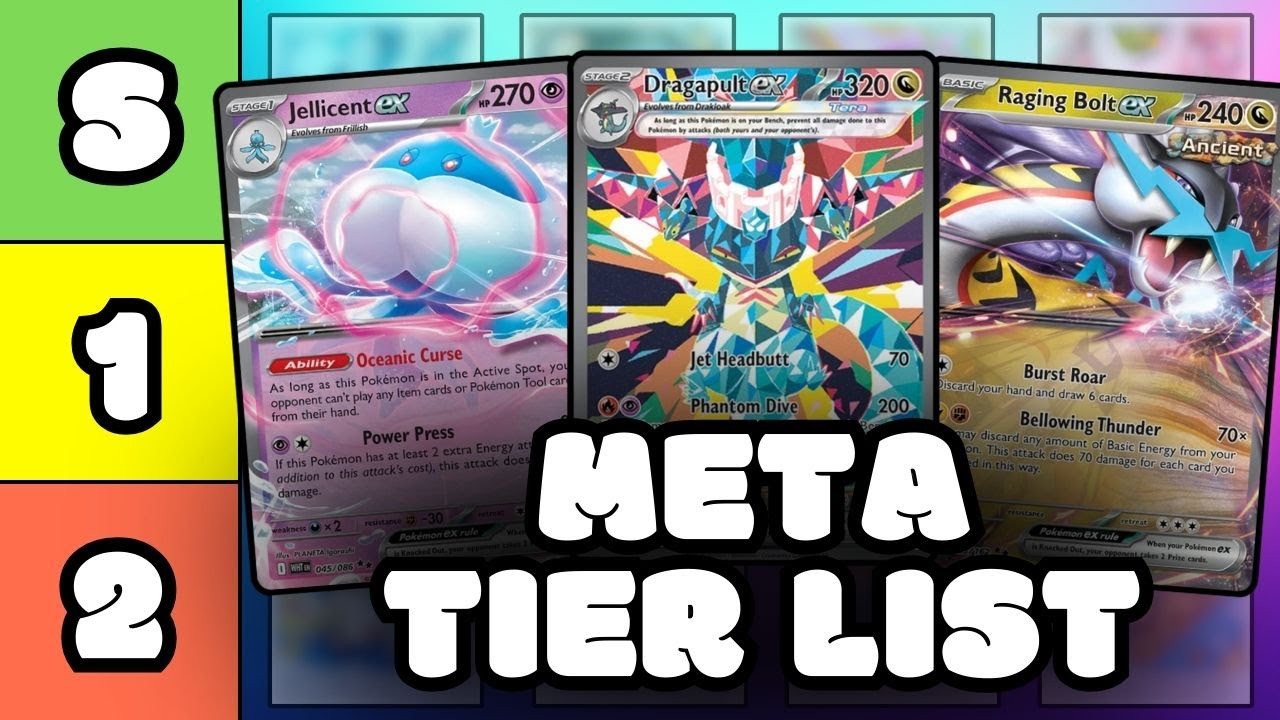 Pokemon TCG Tier List | Black Bolt and White Flare Worlds 2025 - YouTube