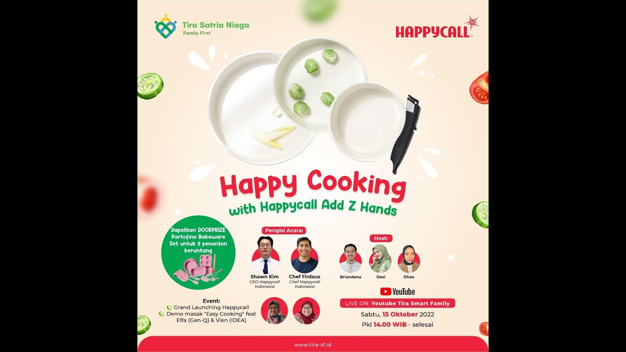 Happy Cooking With Happycall Add Z Hands - YouTube