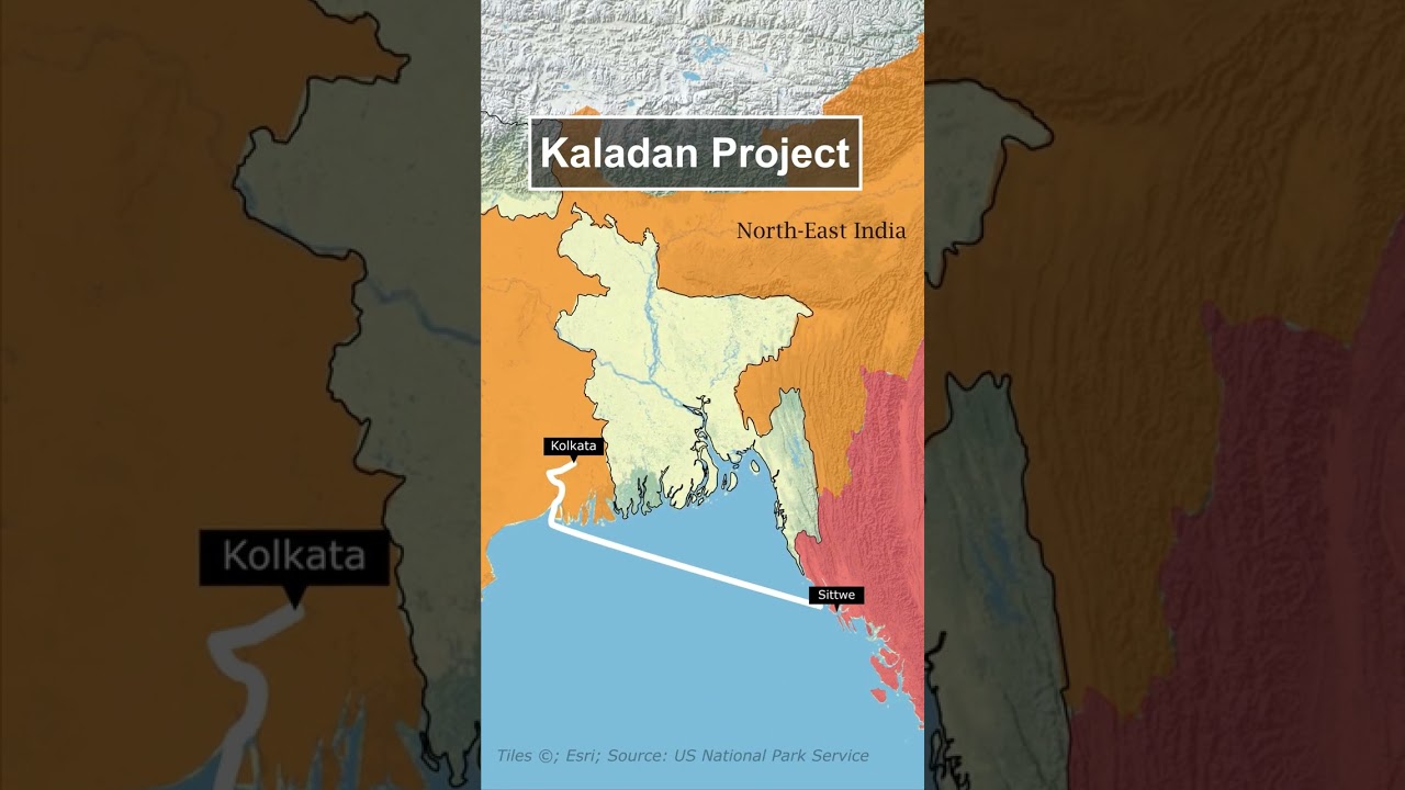 Kaladan Project : Game Changer for India #upsc #ias #cse #ips - YouTube