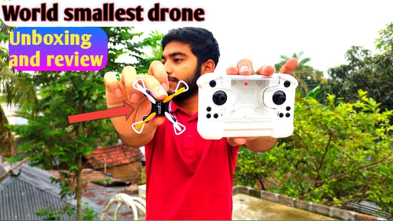 Aerobat mini drone.World's smallest drone- will it fly? mini drone ...