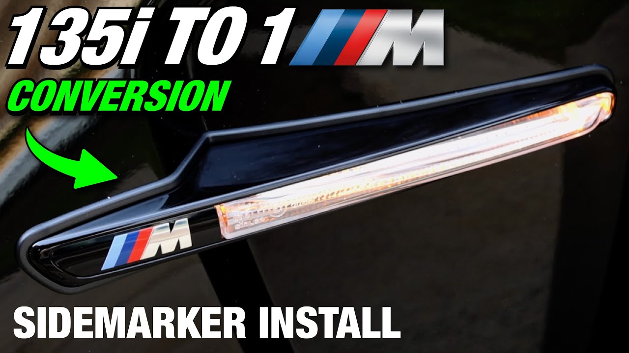 135i to 1m Sidemarker Install & Wiring. - YouTube