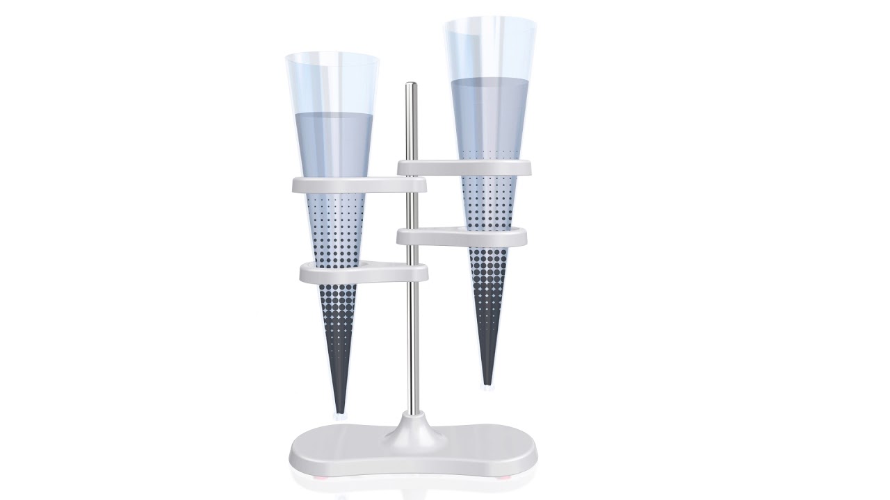 Statywy na leje Imhoffa - Buerkle - YouTube