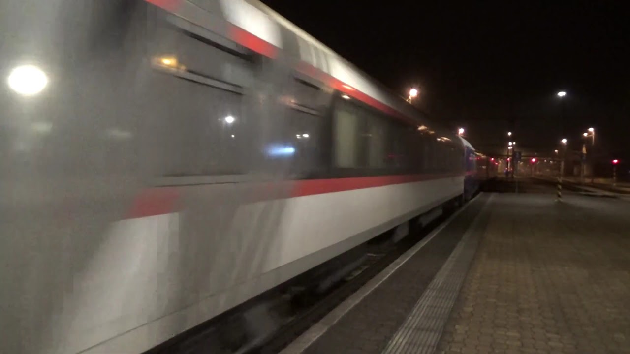 NJ 457 nightjet příjezd Bohumín - YouTube