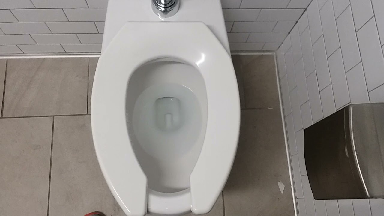 Target Unisex Restroom with Zurn Toilet - YouTube