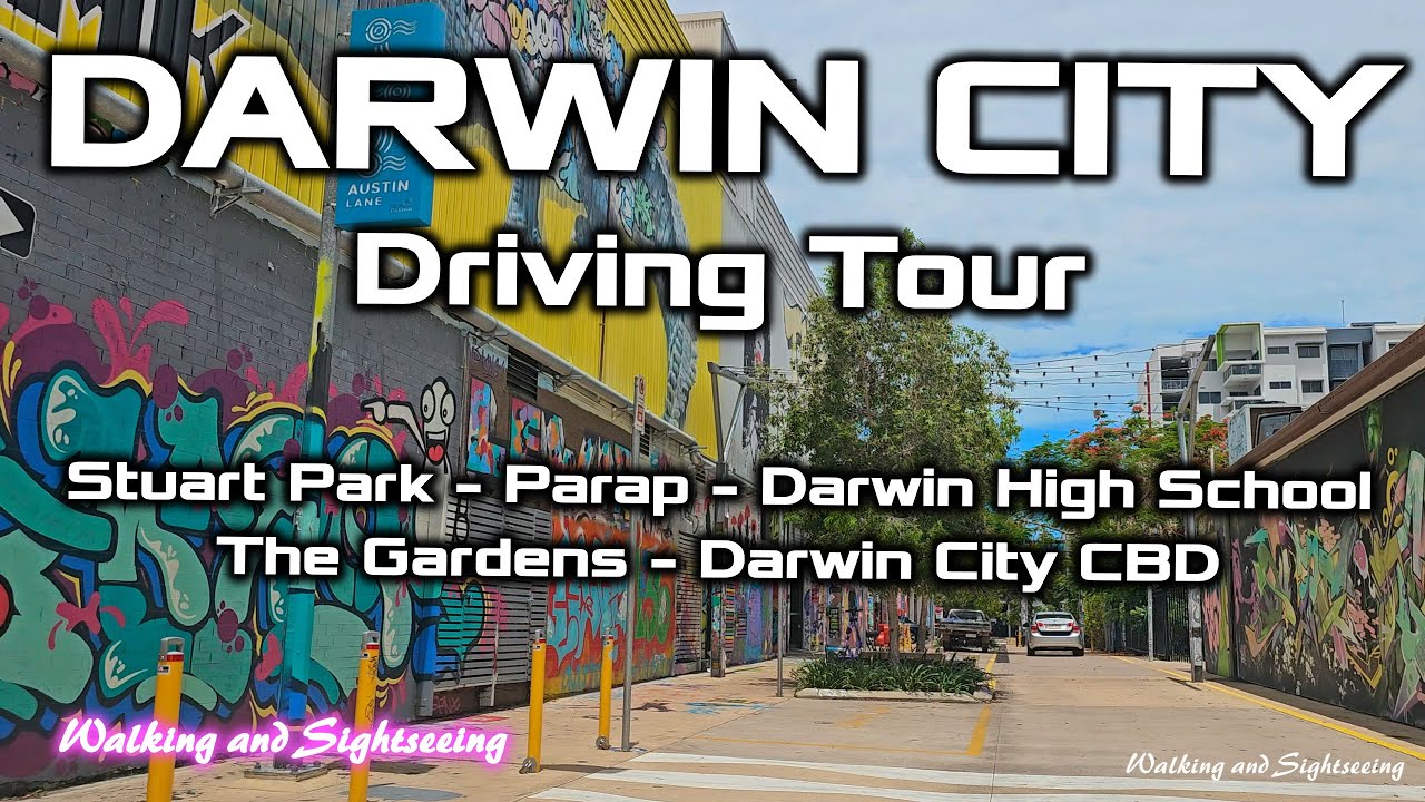 DARWIN CITY NT 🇦🇺 DRIVING TOUR 2024 | STUART PARK TO PARAP | DARWIN ...