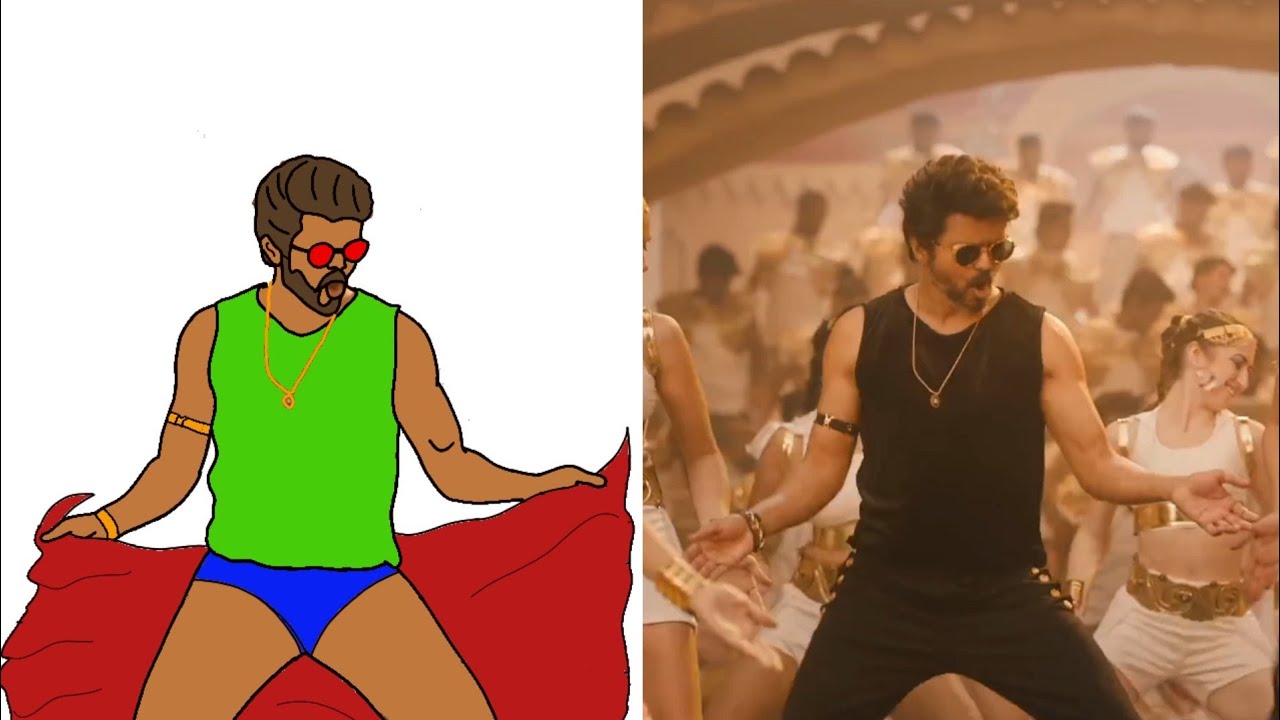 Arabic Kuthu - Malama pitha pitha De Full video Meme Drawing 🤣 ...