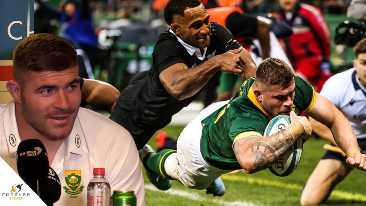 Malcom Marx Springboks Post-Match Interview - YouTube