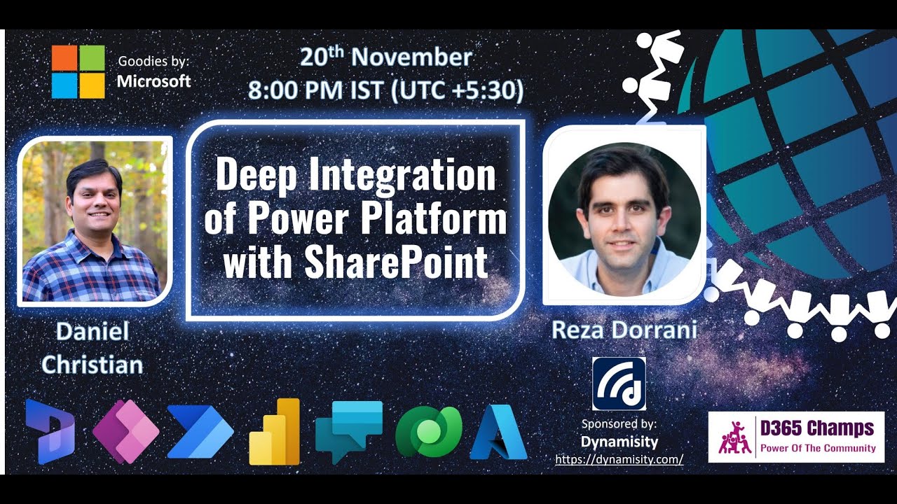 Deep Integration of Power Platform with SharePoint - By - Daniel Christian and Reza Dorrani ...