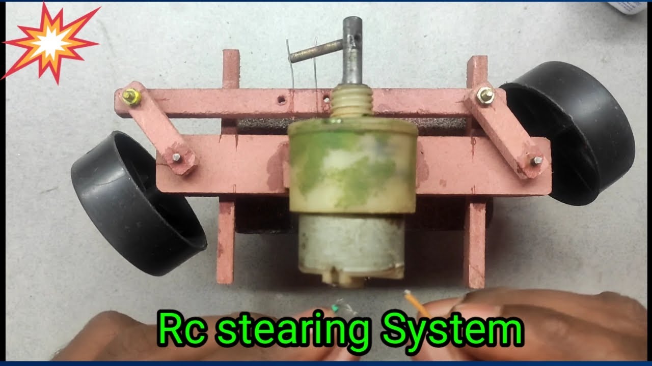 How to make Rc car stearing | KAR Tech - YouTube