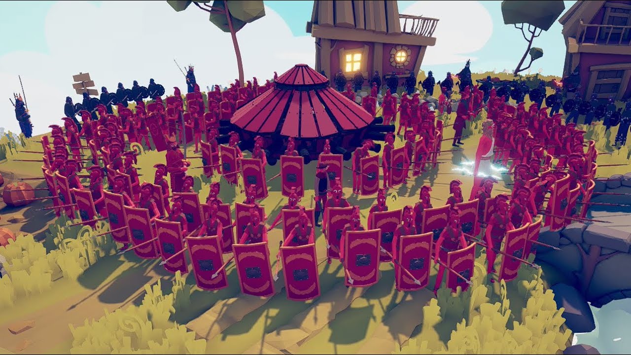 ULTIMATE Roman Circle of Defence! (Totally Accurate Battle Simulator ...